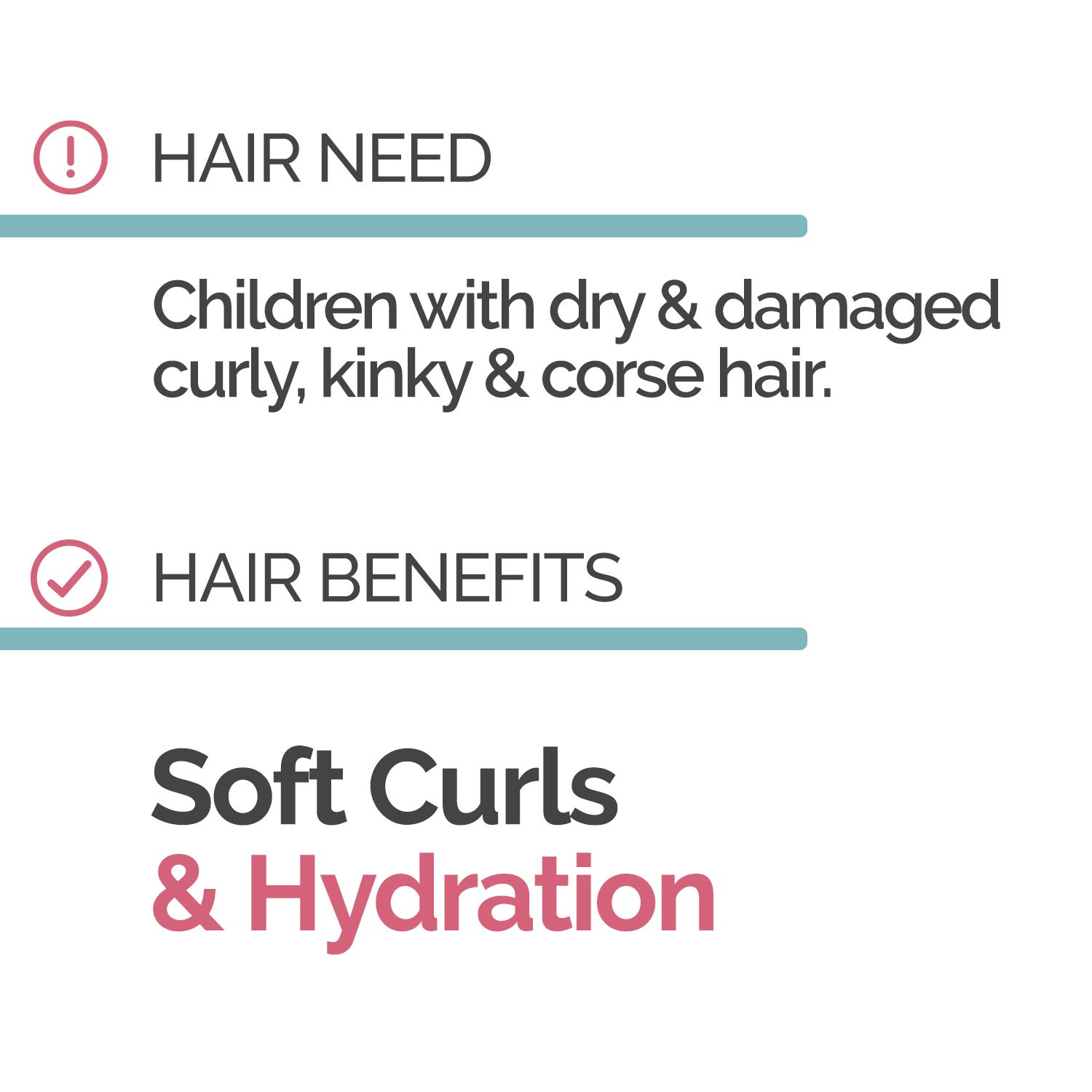 NOVEX Shampoo 10.1oz + Conditioner 10.1oz + Mask 35oz Set (My Little Curls)