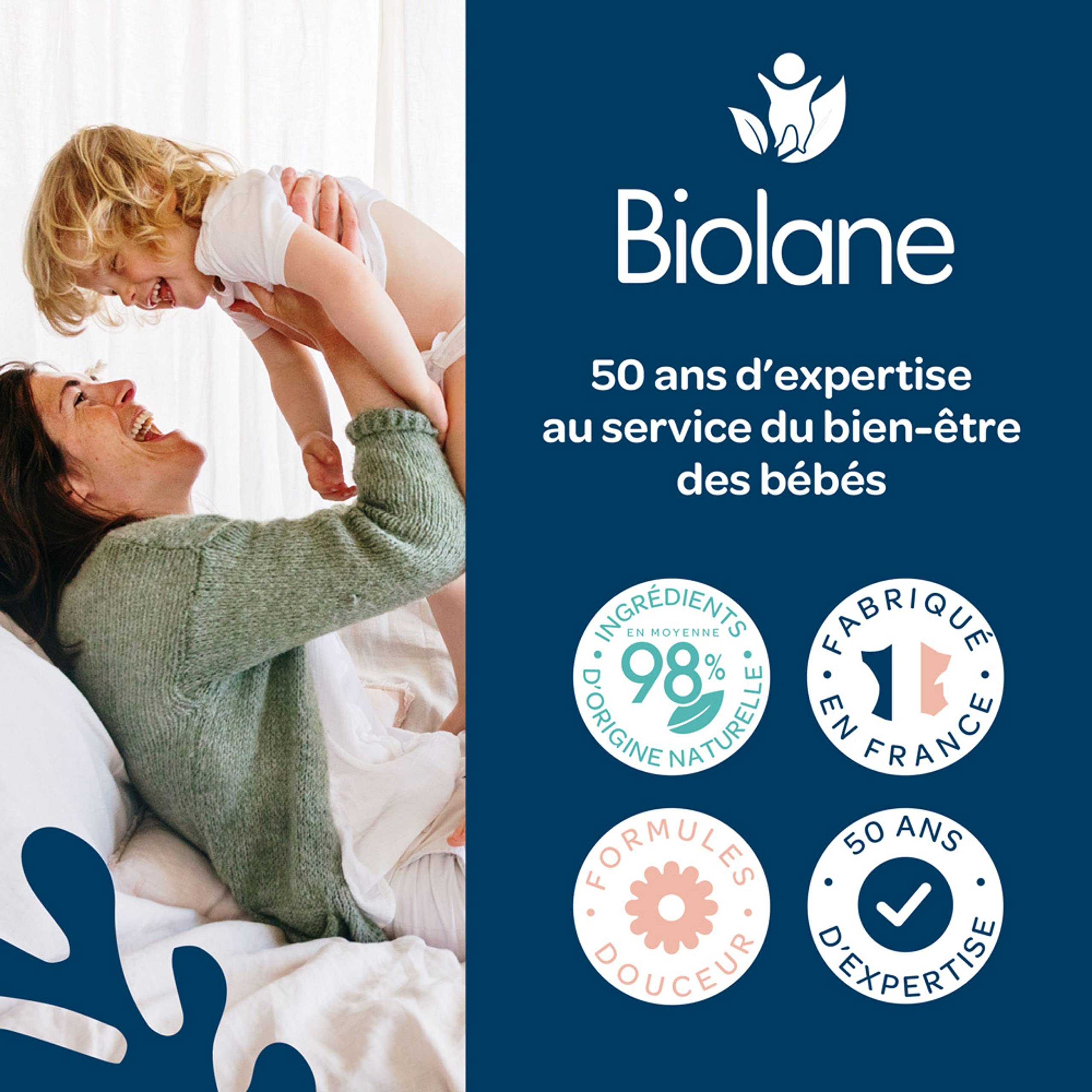 Biolane Baby Gentle Cleansing Milk 750ml Bottle