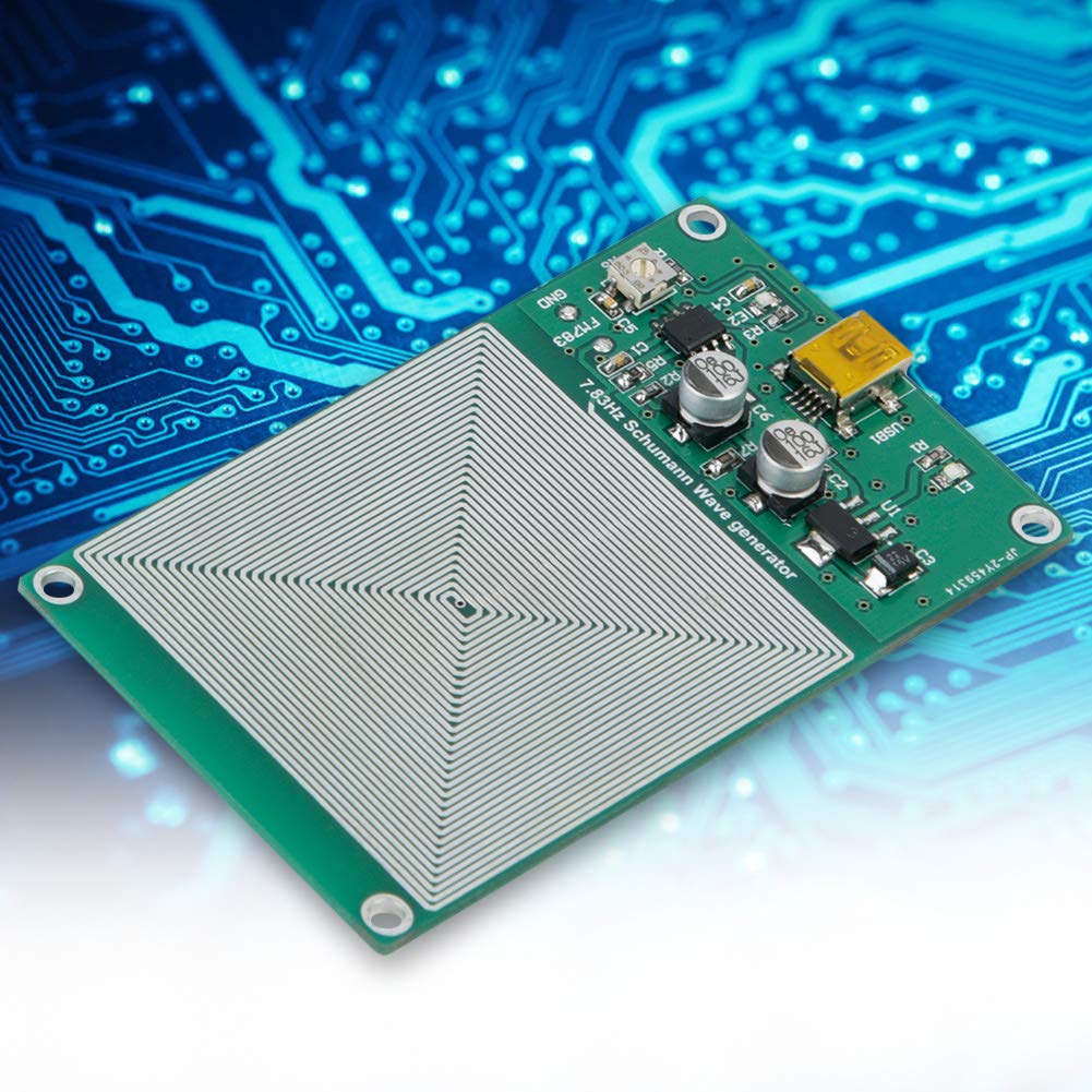 GOTOTOP Schumann 7.83HZ Ultra-Low Frequency Resonance Pulse Generator with USB Cable for Helping Good Sleep, 0.1A +5V