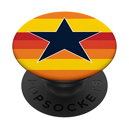 Houston Retro PopSockets Swappable PopGrip