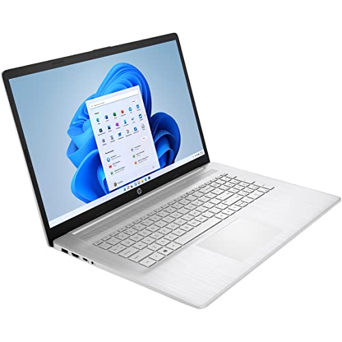 HP 17 17.3" HD+ Touchscreen Laptop Computer, Hexa-Core AMD Ryzen 5 5625U (Beat i5-1235U), 32GB DDR4 RAM, 1TB PCIe SSD, 802.11AC WiFi, Bluetooth 5.0, Windows 11, Includes Free Extension Cable
