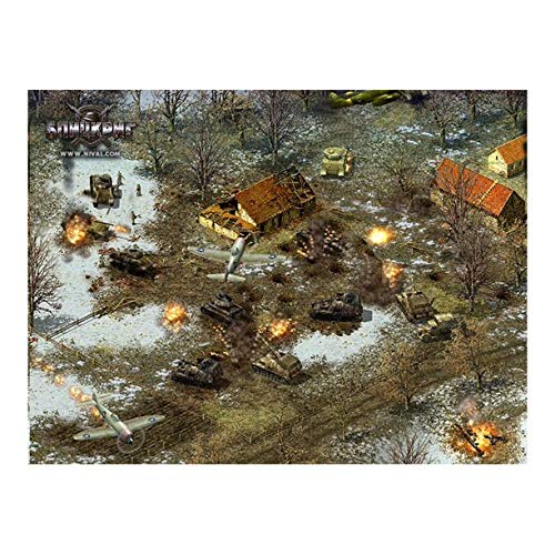 Blitzkrieg Strategy Two Game PC DVD Pack - Fight on Every Major Front of WWII - Includes Blitzkrieg 2 + Fall of the Reich