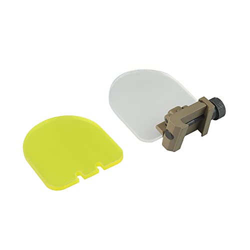 ATAIRSOFT Airsoft Dot Sight Reflex Scope Screen Protector 20mm QD Mount (DE)