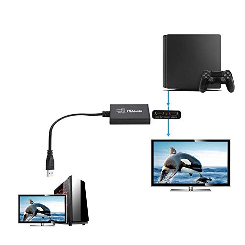 Video Live HD Capture Card HD Video Capture Card USB 3.0 1080P High Speed Capture Card for Live Game