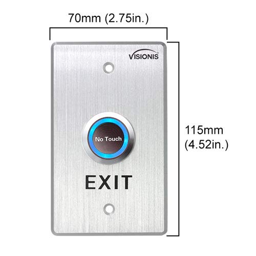 Visionis FPC-7298 Four Door Access Control System for 4 Doors Inswing Door 600lbs MagLock Time Attendance TCP/IP Wiegand Controller, Black RFID Card Reader and Keypad, 10,000 Users Software Kit
