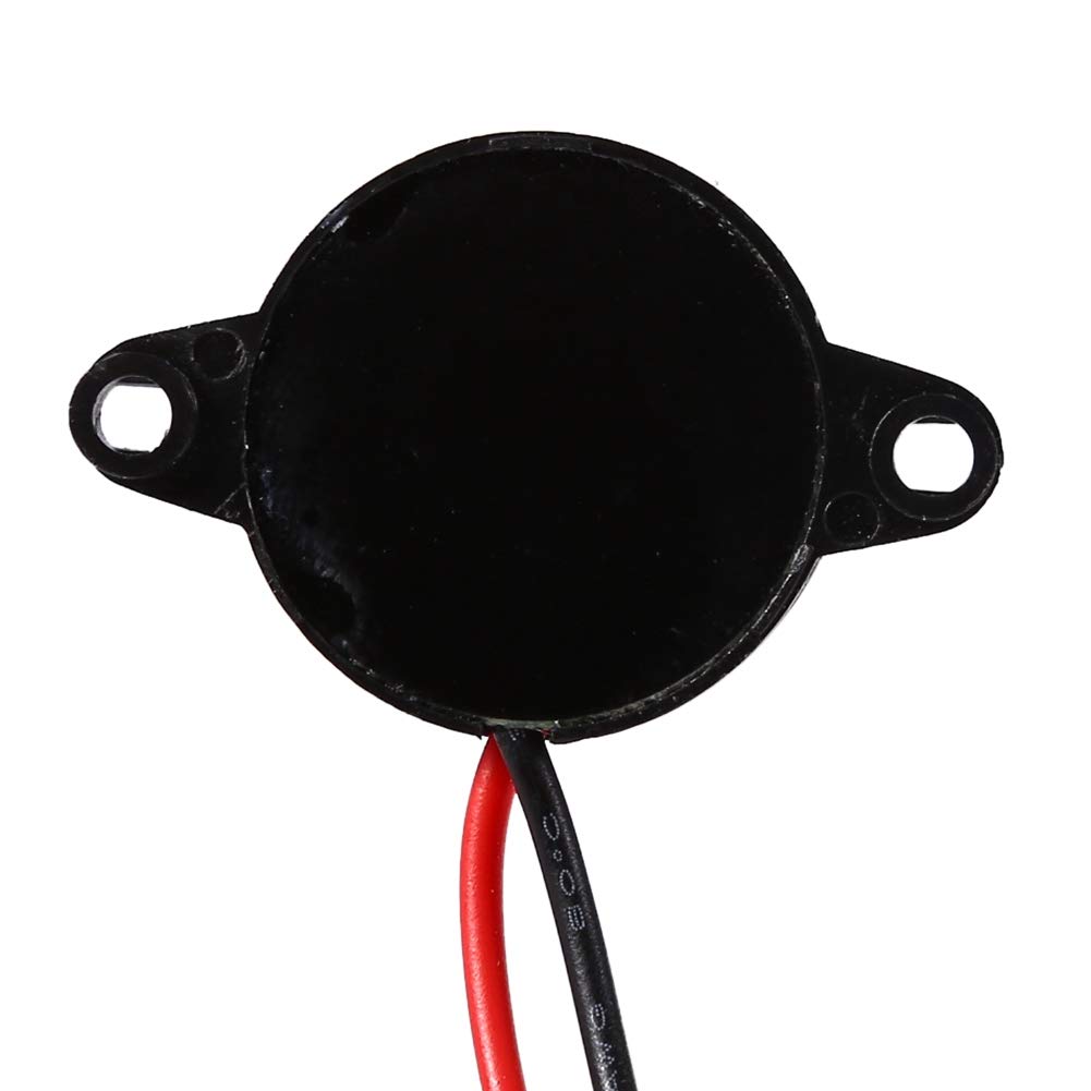 Electronic Buzzer Alarm, 3-24V Active Piezo Buzzer Continuous Sound Electronic Buzzer Alarm Sounder