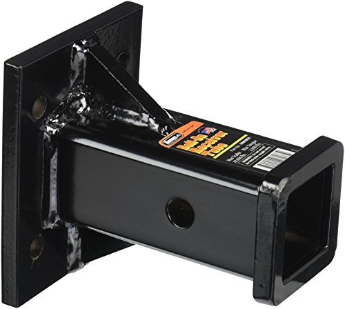 Buyers Products 1804055 2" Bolt-On Receiver Tube, 20,000 Lbs MGTW, 2,000 MVL, Corrosion Resistant Black Powder Coat Finish, Receiver Hitch Accessories