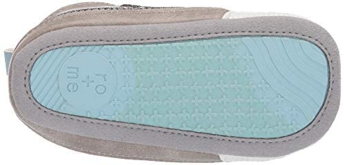 RO + ME Baby Boys Crib Shoe, Parker Grey, 12 Months-18 Months Infant