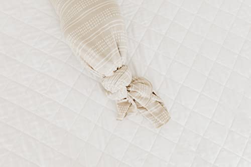 Copper Pearl Large Premium Knit Baby Swaddle Receiving Blanket Clay