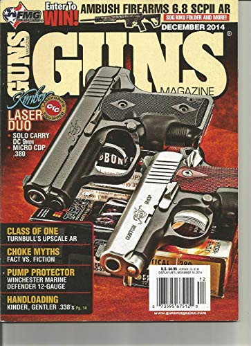 GUNS MAGAZINE, DECEMBER, 2014