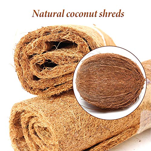 Hamiledyi Reptile Carpet Mat Coconut Fiber,Tortoise Substrate Liner Lizard Reptile Coco Liner for Bearded Dragon Snake Gecko Turtle Lizard Chamelon Iguana
