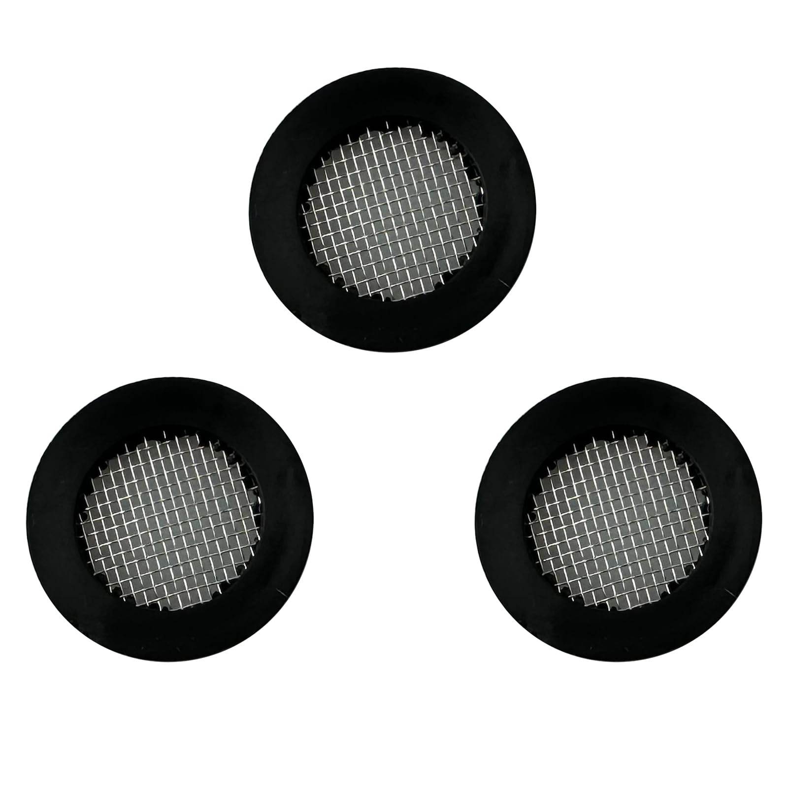 Voolan 3 Pack 3/4" Shower Head Gasket, Washer Filters Water Impurities, Creates A Seal to Prevent Leakage, for 1/2" Shower Head
