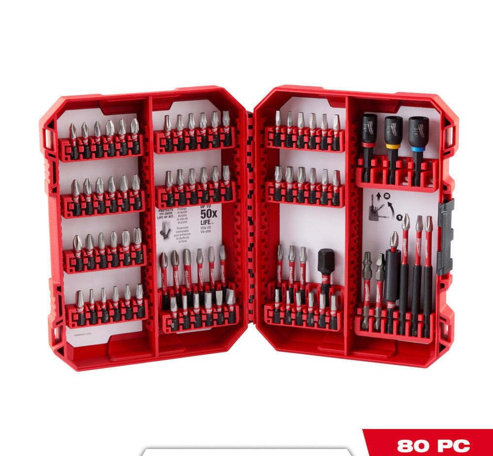 48-32-4094 for Milwaukee Shockwave Impact Duty Driver Bit Set - 80 PC X3