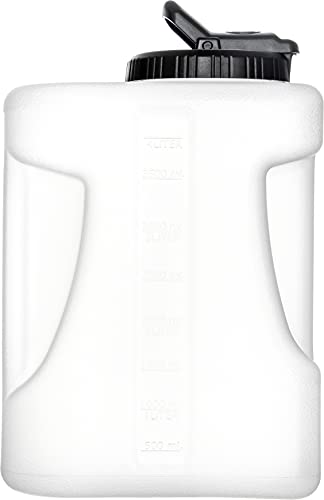Carlisle FoodService Products 640000 Plastic Container/Jug with Lid, 1 Gallon
