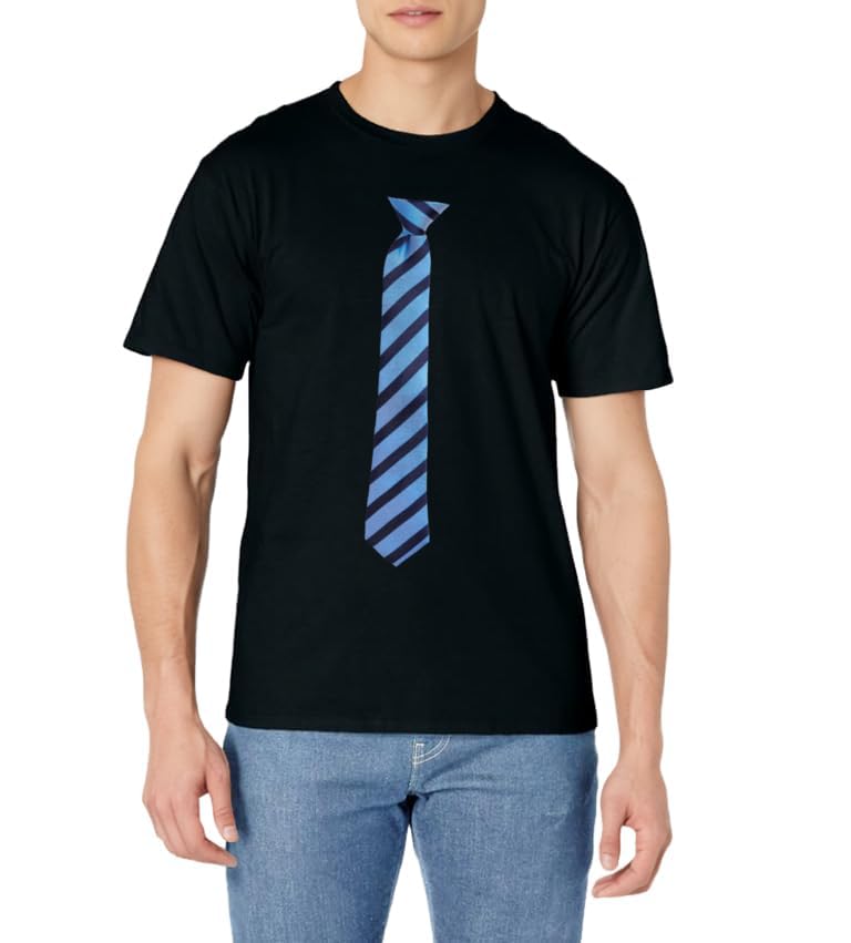 Necktie Dress T-Shirt for Weddings, Prom, Office, Receptions T-Shirt