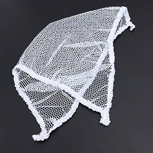 Cabilock Animal 2pcsset Elastic Corner Hammock Organizing and Removable Net for Xxcmwhite Animal Stuffed Pet with Displaying Cord Plush