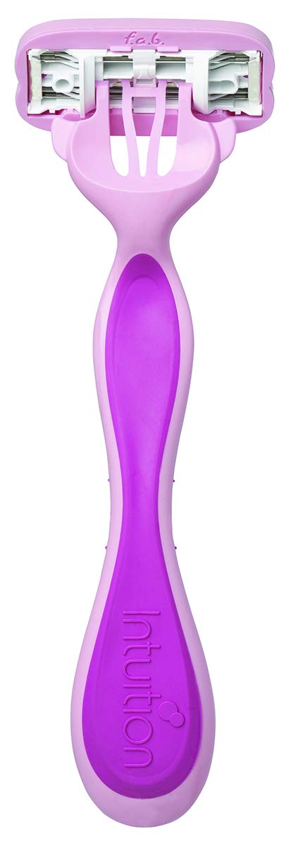 Schick Intuition f.a.b Womens Bi-Directional Disposables Razor,3 Count (Pack of 1)