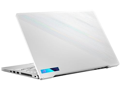 ASUS ROG Zephyrus 14" FHD Laptop, 2023 Newest Upgrade, Gaming Laptop AMD Ryzen 7-5800HS Processor, 40GB RAM, 1TB SSD, Windows 11 Home, Fast Charge, HDMI, Webcam, Bluetooth, White, LIONEYE HDMI Cable