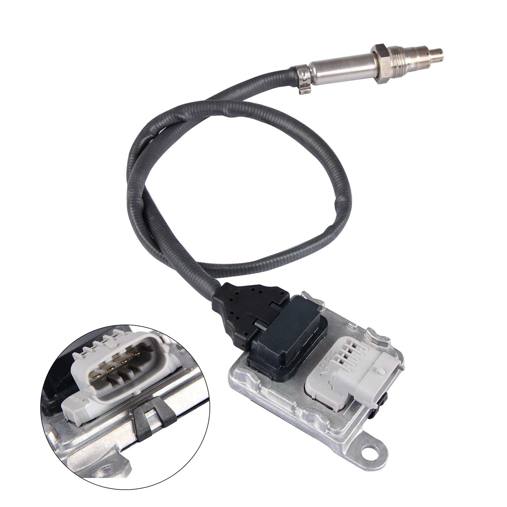 22303390 NOx Sensor Inlet Nitrogen Oxides Sensor Compatible with Volvo D11 D13 D16 VNL Mack MP8 MP7 CHU613 GU713 CXU612 Replace 5WK97367 21479638 21636091