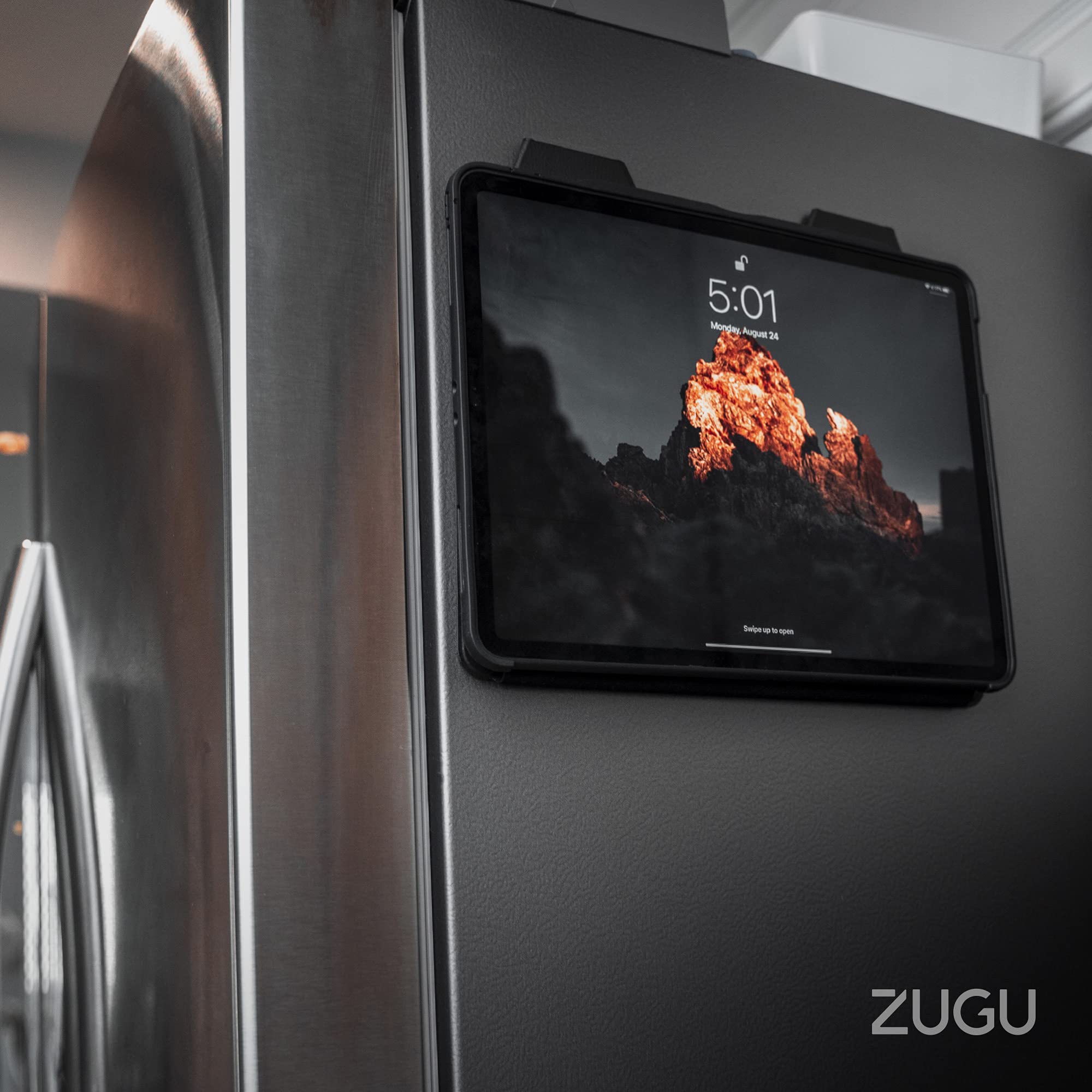 ZUGU CASE for 10.2 Inch iPad 7th / 8th / 9th Generation Case (2021/2020/2019), Protective, Thin, Sleek Design, Magnetic Stand, Sleep/Wake Cover, Magnetic Cover, Black