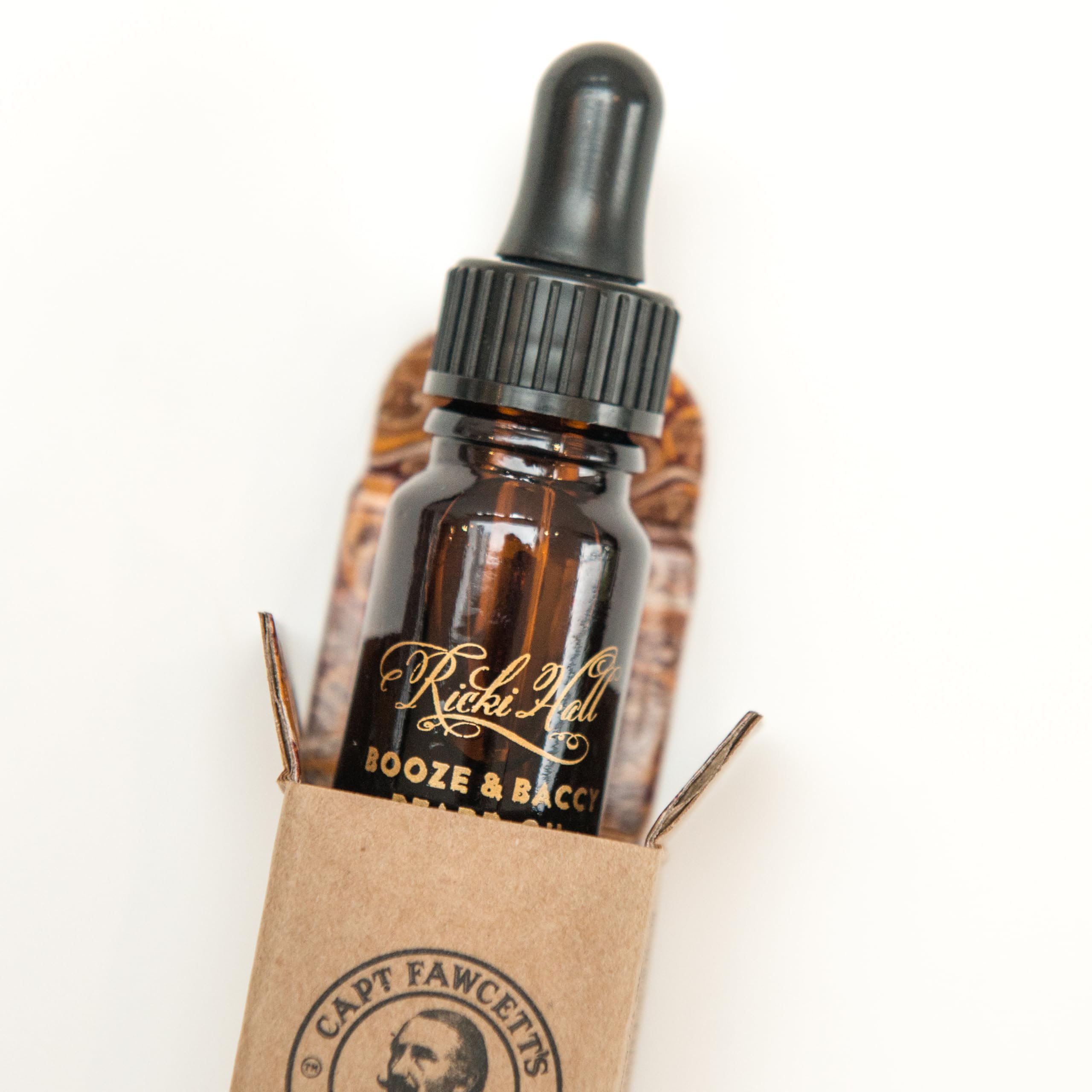 CAPTAIN FAWCETT Ricki Hall's Booze & Baccy Beard Oil 10ml