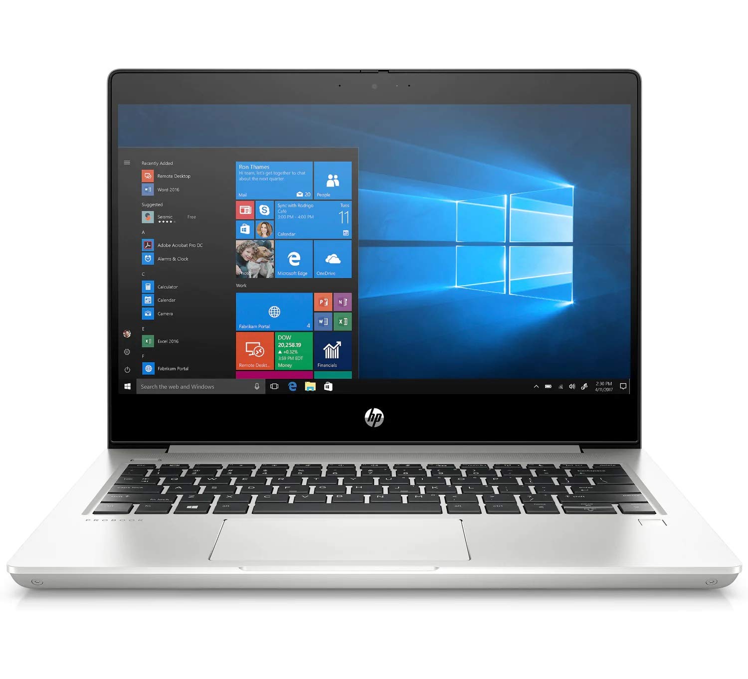 HP ProBook 430 G7 13.3" Notebook - 1920 x 1080 - Core i5 i5-10210U - 8 GB RAM - 256 GB SSD - Pike Silver Aluminum - Windows 10 Pro 64-bit