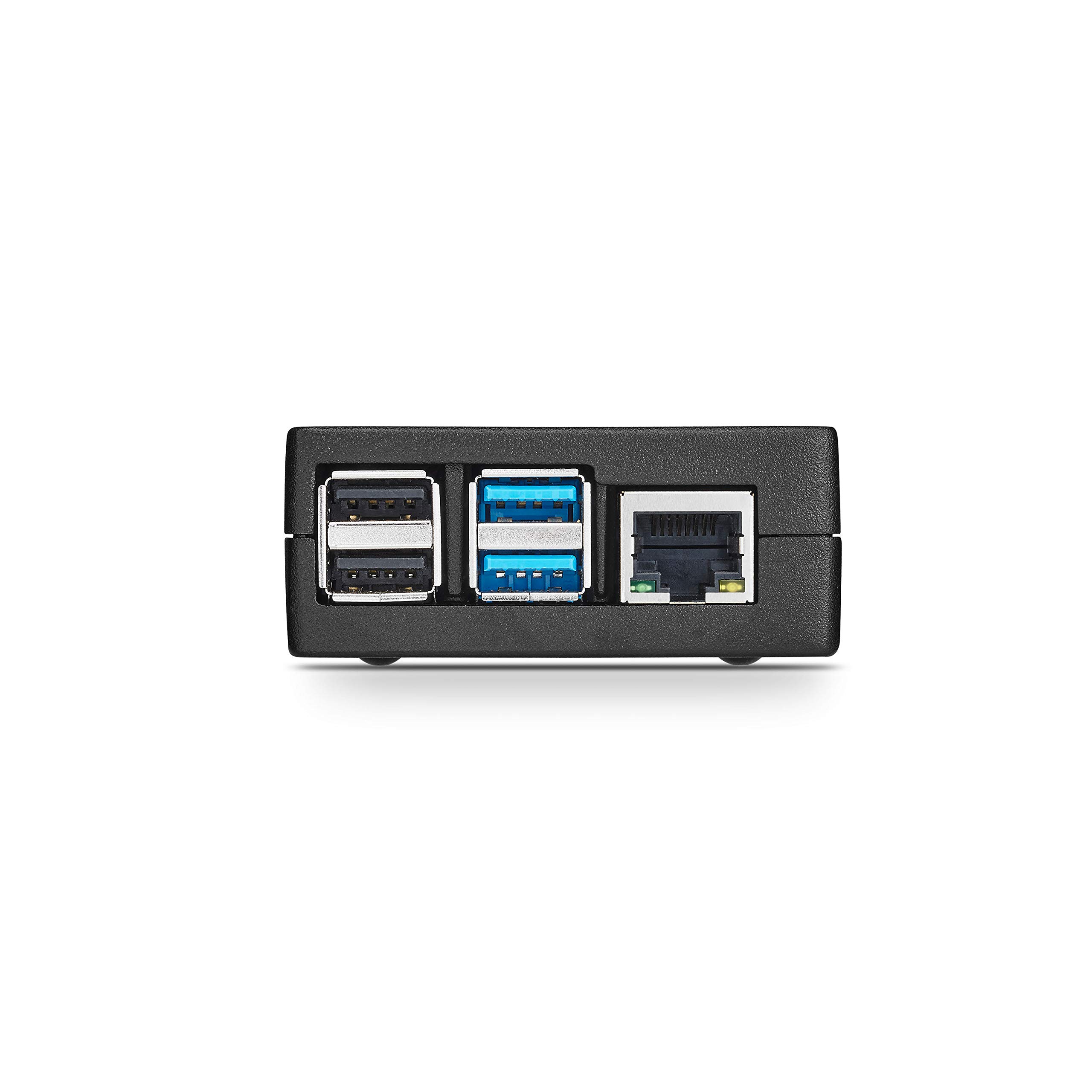 Vilros Raspberry Pi 4 Compatible Heavy Duty Aluminum Alloy Case with Preinstalled and Ready to Connect Fan (Black)