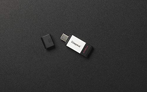 Kingston DataTraveler 80 256GB USB Type-C Flash Drive (DT80/256GB), Metal