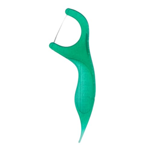 GUM Professional Clean Floss Picks - Extra Strong Shred-Resistant Floss, Easy Grip Handle - Dental Flossers for Adults - Fresh Mint Flavor, 40ct (6pk)