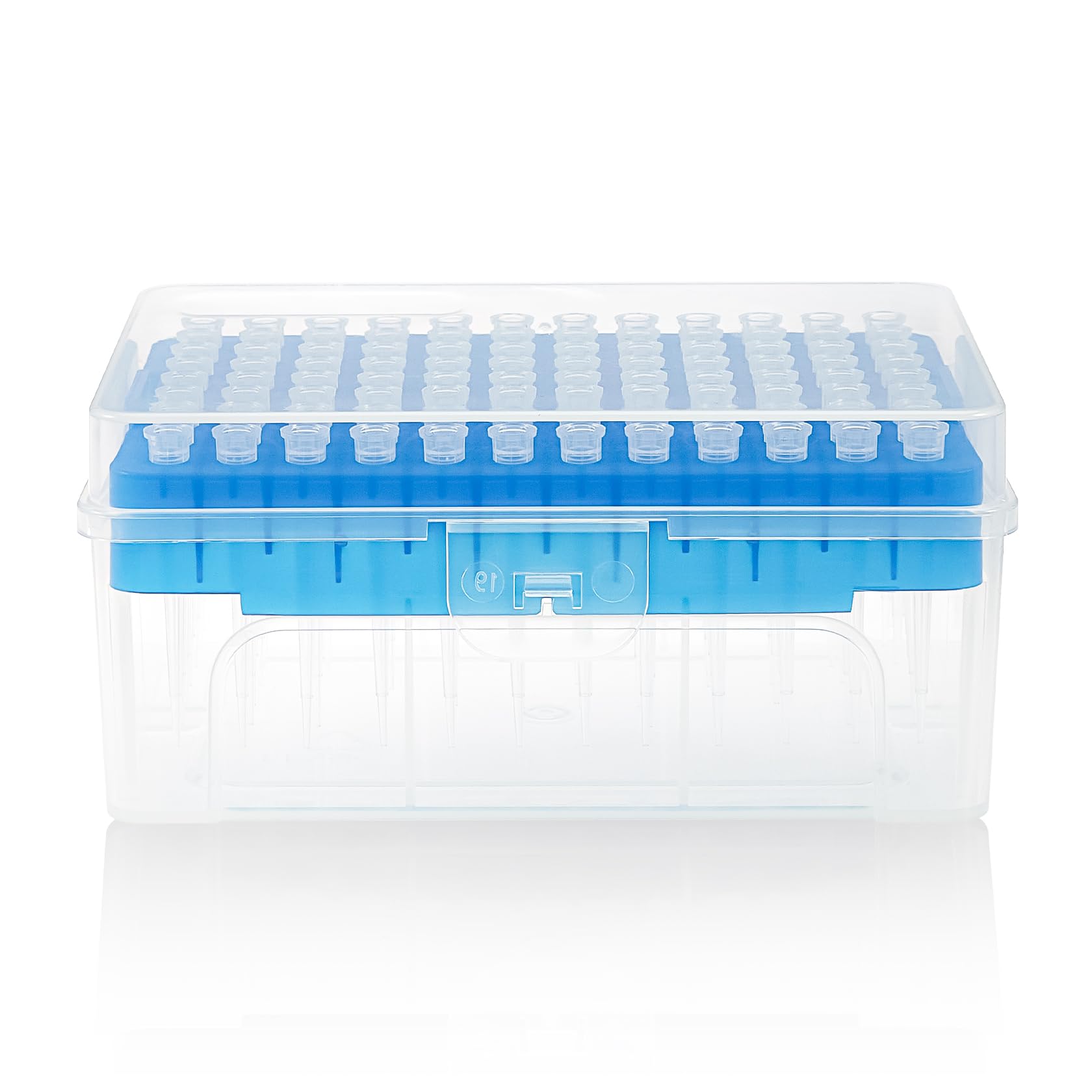 4E's USA 0.5-10µL Pipette Tip - Universal Tips, RNase/DNase Free, Pyrogen Safe, Sterile White Extended Length Pipette Tip, 96 Tips Racked