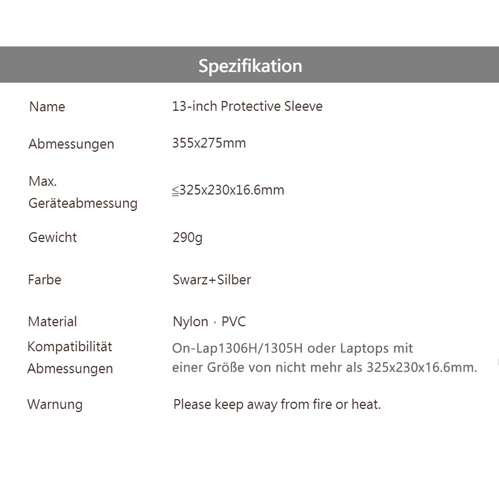 Gechic 13 inch Protective Sleeve 1305H Portable Monitor