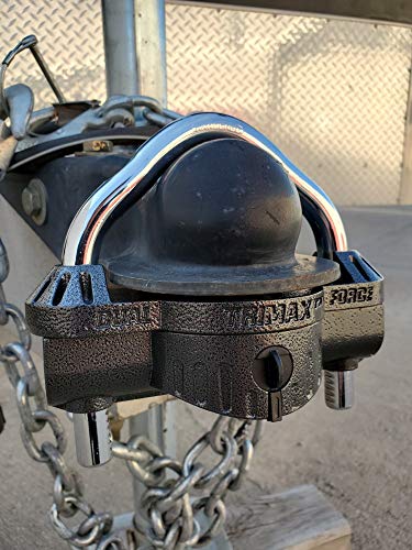 Trimax UMAX50D Universal Dual Purpose Trailer Coupler and U-Lock