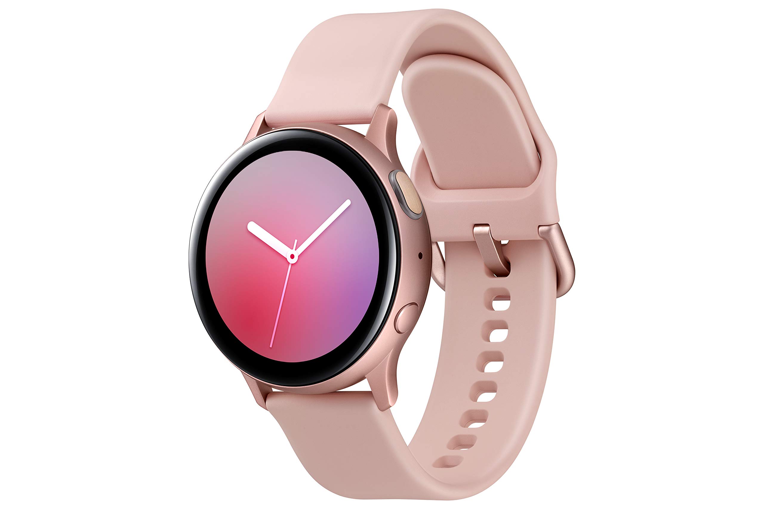 SAMSUNG Galaxy Watch Active2 - IP68 Water Resistant, Aluminum Bezel, GPS, Heart Rate, Fitness Bluetooth Smartwatch - International Version (R830-40mm, Pink Gold)