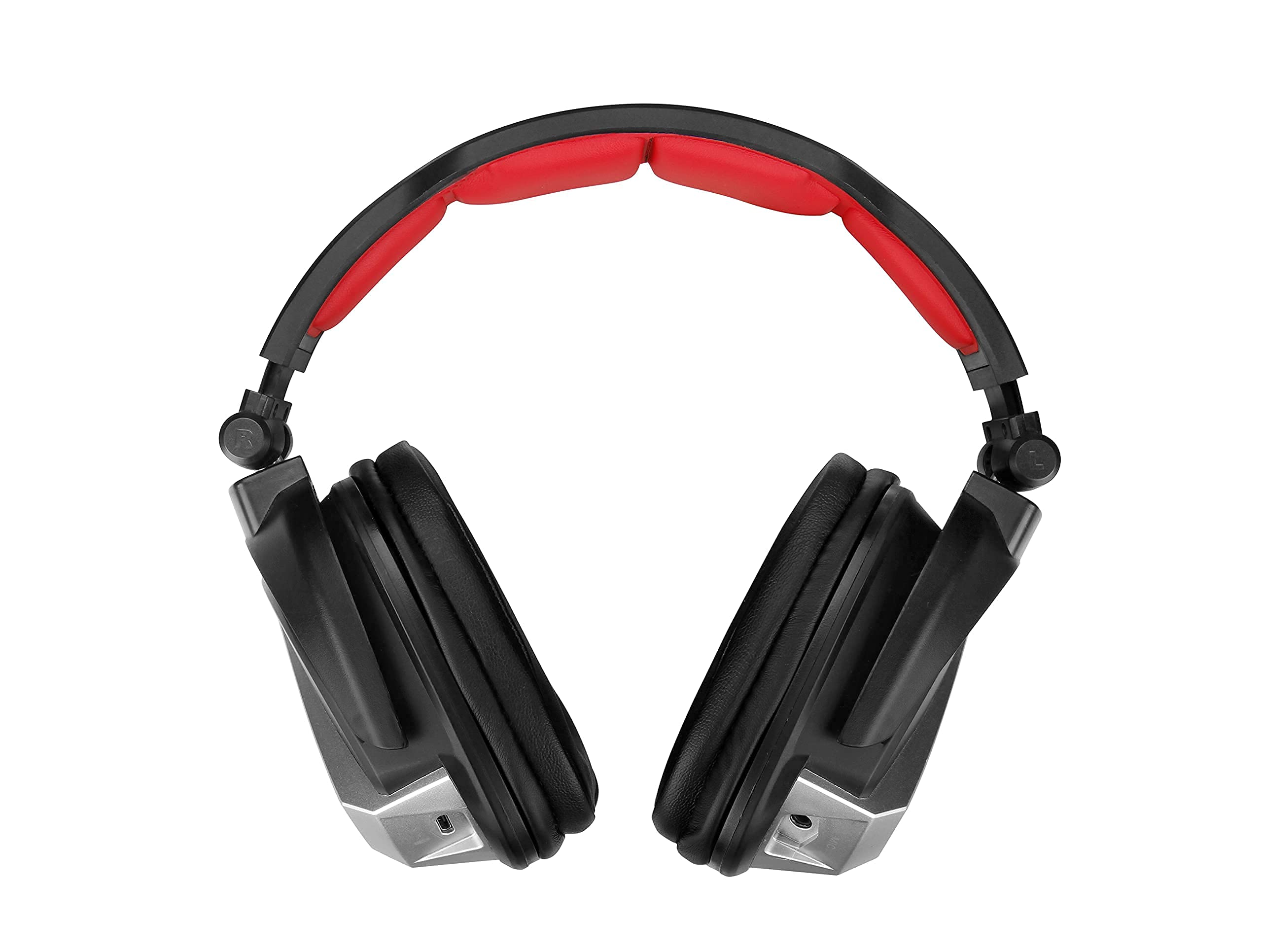 2.4G Wireless Gaming Headset Low Latency Foldable 7.1 Surround for PC Laptop Switch NS PS5 PS4 Not suitable for Xbox One Xbox Series X Games Detachable Noise Cancelling Microphone Memory Foam Earmuffs