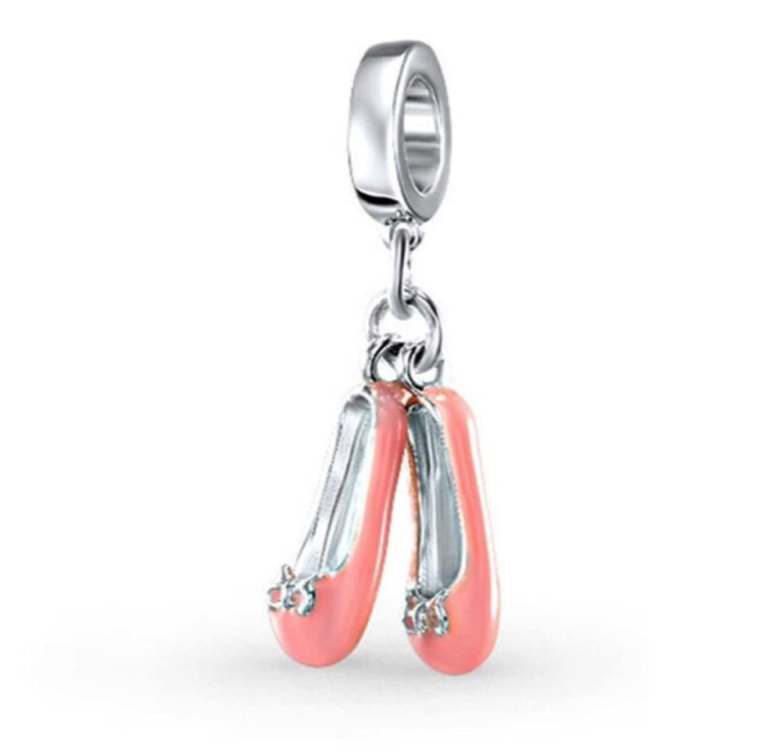 925 Sterling Silver Charms Beads Pendants for Pandora Bracelets & Necklaces Etc (Golden Genie Aladdin Lamp)