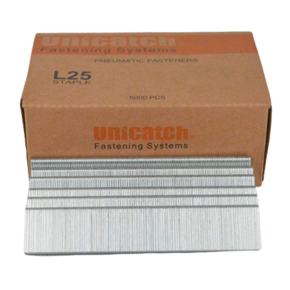 Senco L Series 18 Gauge Narrow 1/4 Inch Crown Staples - 1 Inch Legth (5,000/Box)