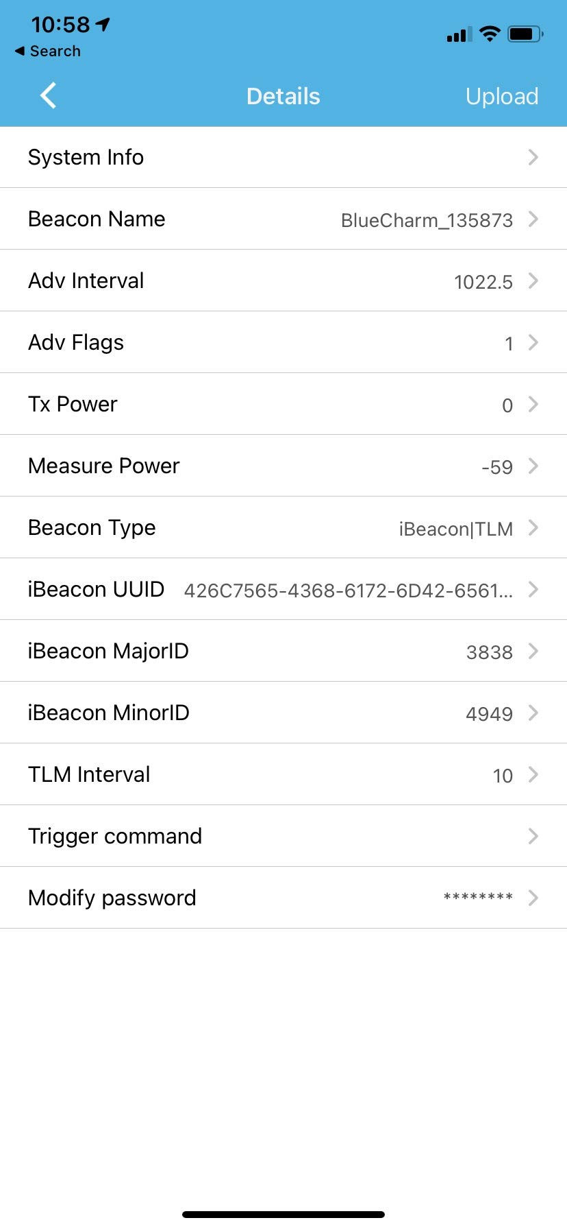 Blue Charm Beacons - Bluetooth BLE iBeacon (BC021-MultiBeacon) with Movement Sensor - Long Range BLE 5.0