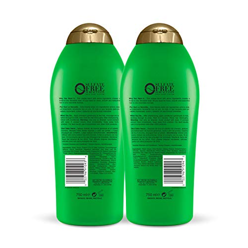 OGX Hydrating + Tea Tree Mint Shampoo & Conditioner, 25.4 Ounce (Set of 2)