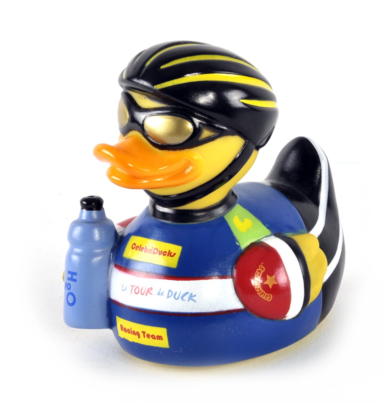 CelebriDucks Floating Rubber Ducks - Collectible Bath Toy Gift for Kids & Adults of All Ages (Le Tour de Duck)