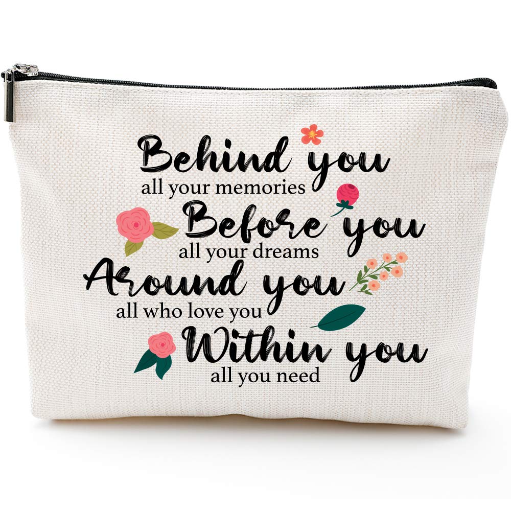 Graduation Gifts for Her 2025 Coworker Leaving Gifts for Women Travel Gifts for Women Farewell Gifts for Women Graduation GIFTS for Her-Makeup Bag