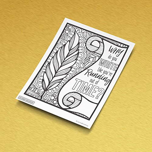 Hamilton | “Just You Wait” Collection | Coloring Pages by Coloring Broadway | Hand-Drawn Illustrations - Printed on Matte Card Stock (8.5" x 11") - Set of 4 Individual Pages
