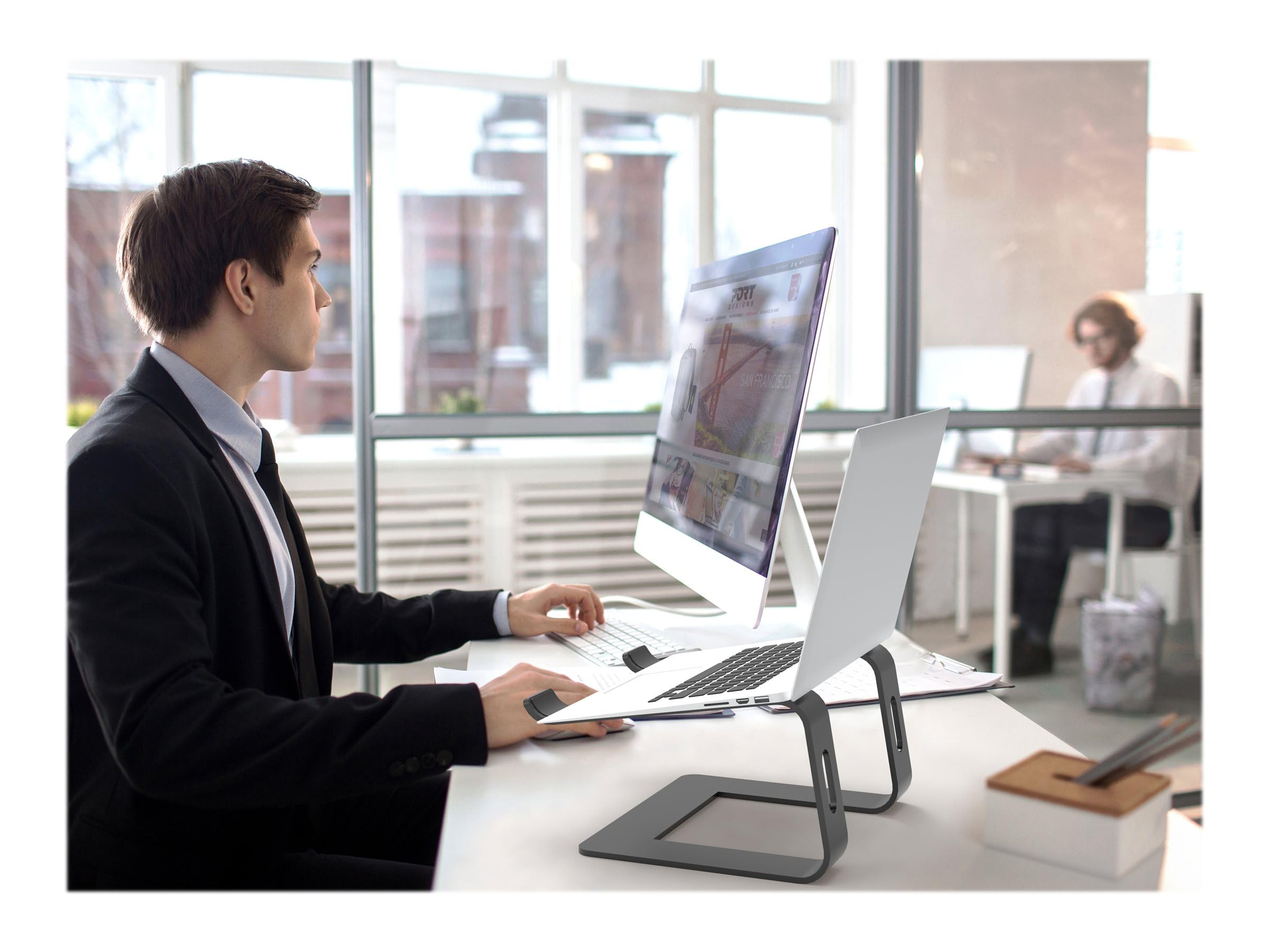 Port Designs Ergonomic Notebook Stand