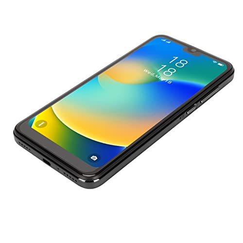 Airshi I14 Pro Phone, 6.1 Inch Phone Front 8MP Rear 16MP Face Recognition for Business (US Plug)