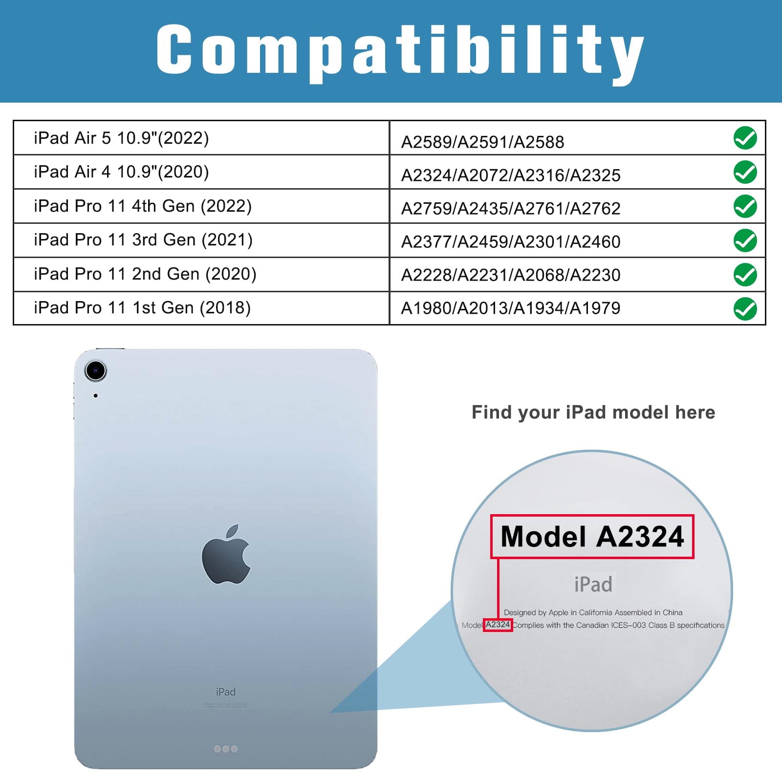 ProCase 1 Pack for iPad Air 5th 2022/ Air 4th 2020/ iPad Pro 11 4th 2022/ 3rd 2021/ 2nd 2020/ 1st 2018 Privacy Screen Protector, Anti-Spy Tempered Glass for 10.9 iPad Air 5 4 / iPad Pro 11" 4 3 2 1