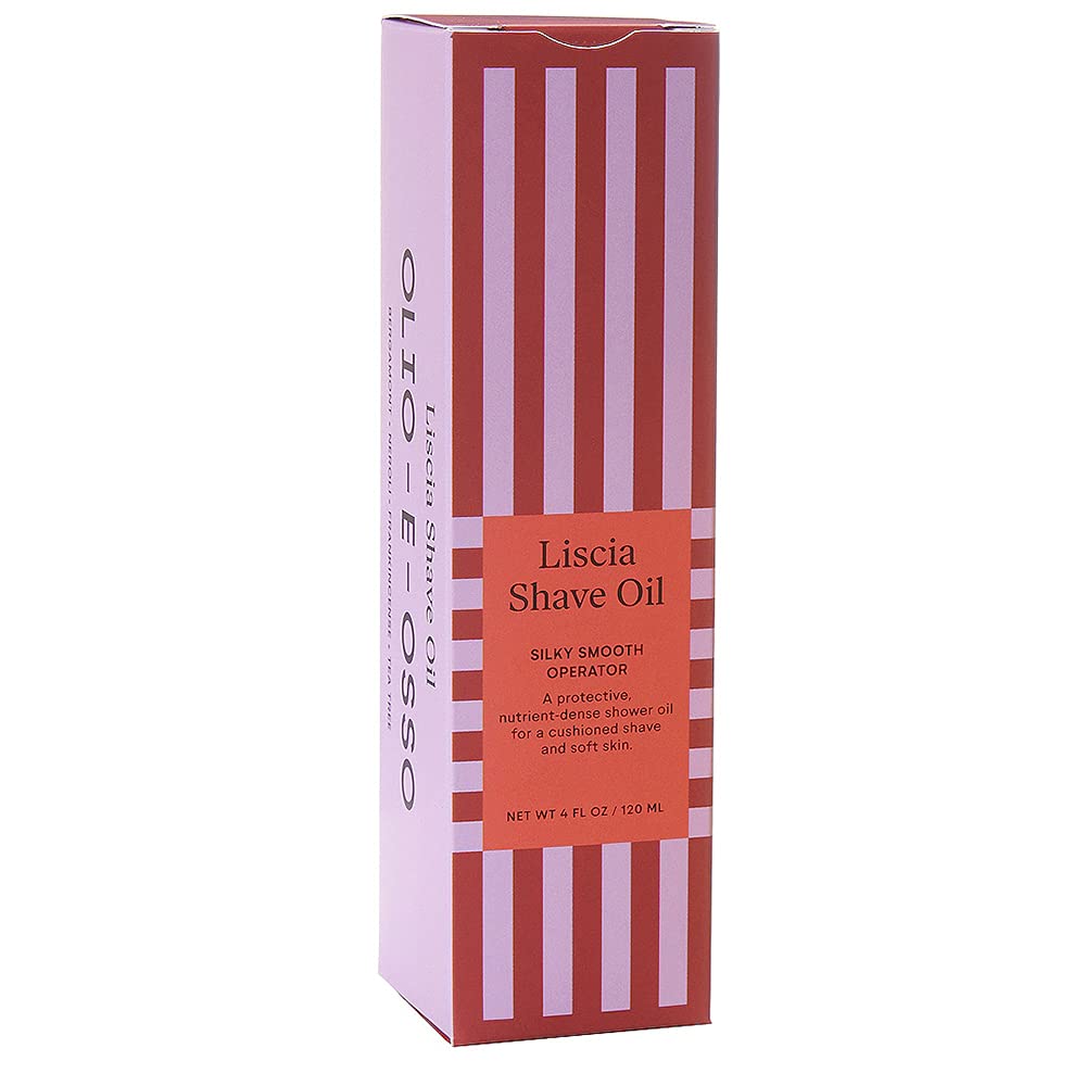 Olio E Osso - Natural Liscia Shave Oil | Natural, Non-Toxic, Clean Beauty (4 fl oz | 125 ml)