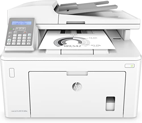 HP Laserjet Pro M148fdw All-in-One Wireless Monochrome Laser Printer, Fax, Mobile & Auto Two-Sided Printing, Works with Alexa (4PA42A)
