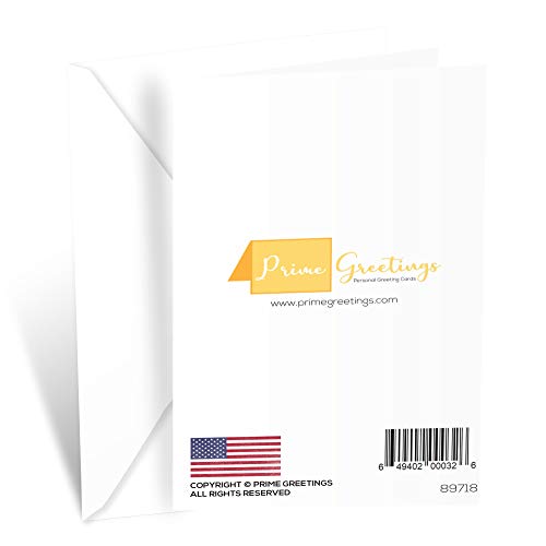 Happy 65th Birthday Card | Made in America | Eco-Friendly | Thick Card Stock with Premium Envelope 5in x 7.75in | Packaged in Protective Mailer | Prime Greetings