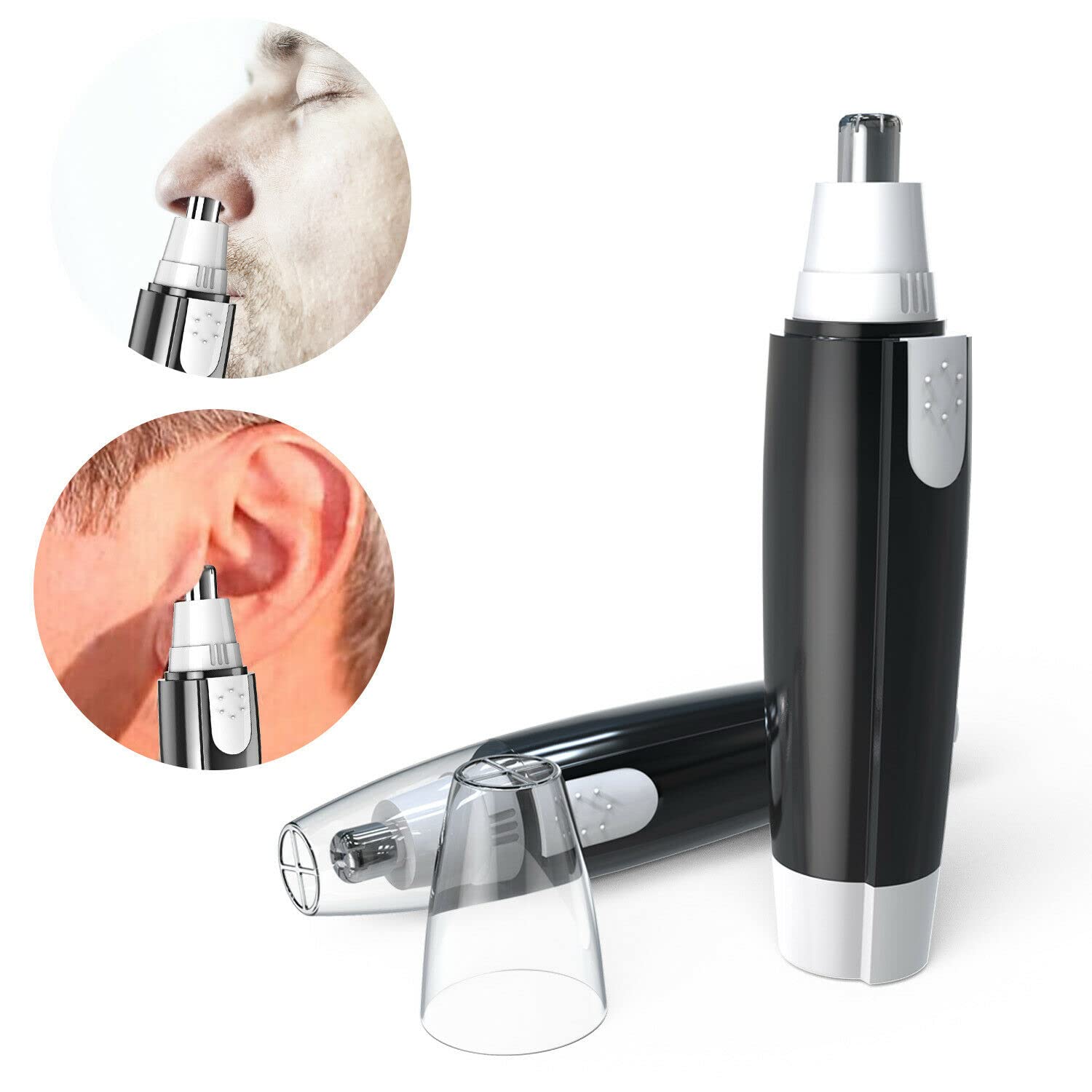 Okian Nose and Ear Trimmer Clipper Electric for Men Water Proof Battery Powered