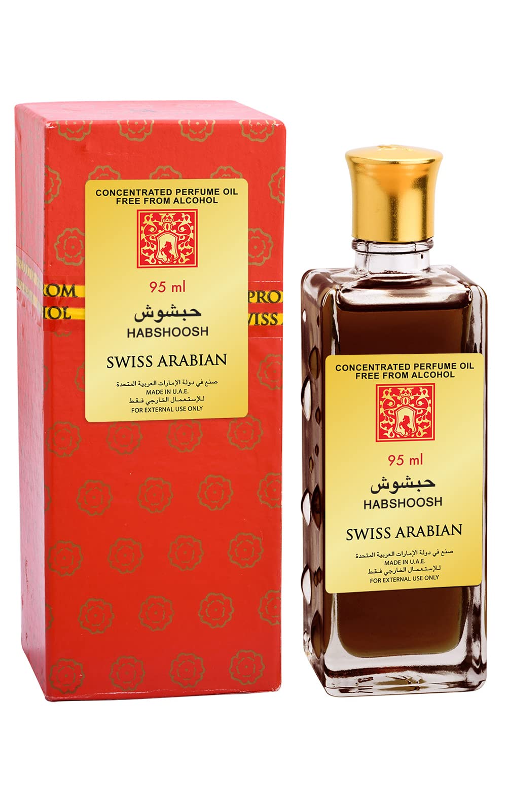 Swiss Arabian Habshoosh ER8E for Unisex - 3.2 oz Parfum Oil