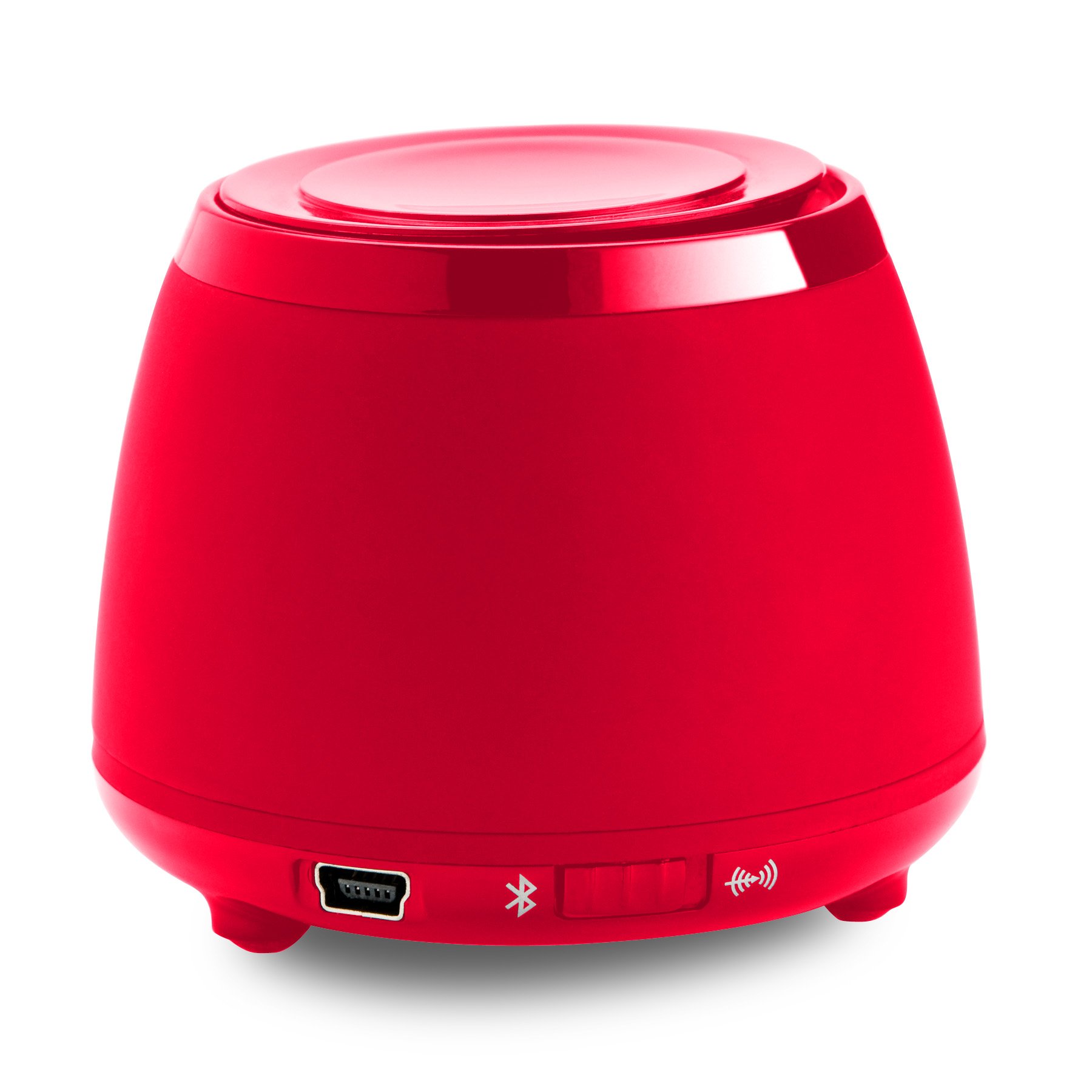 BLKBOX Wireless Bluetooth Speaker POP360 Hands Free Bluetooth Speaker - for iPhones, iPads, Androids, Samsung and All Phones, Tablets, Computers (Rockin' Red)